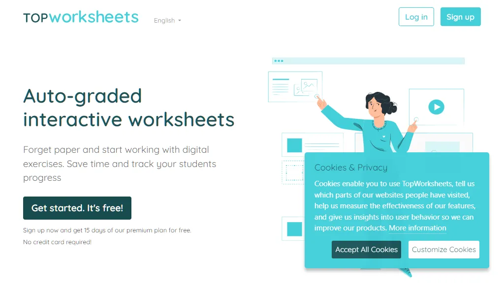TopWorksheets - AI Tools